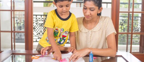 DRAWING AND CUTTING OUT SHAPES | Growing Up